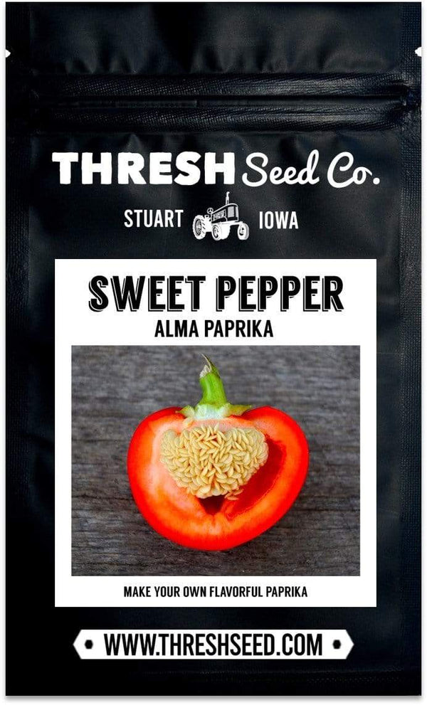 Alma Paprika Pepper Seeds - Thresh Seed Co.