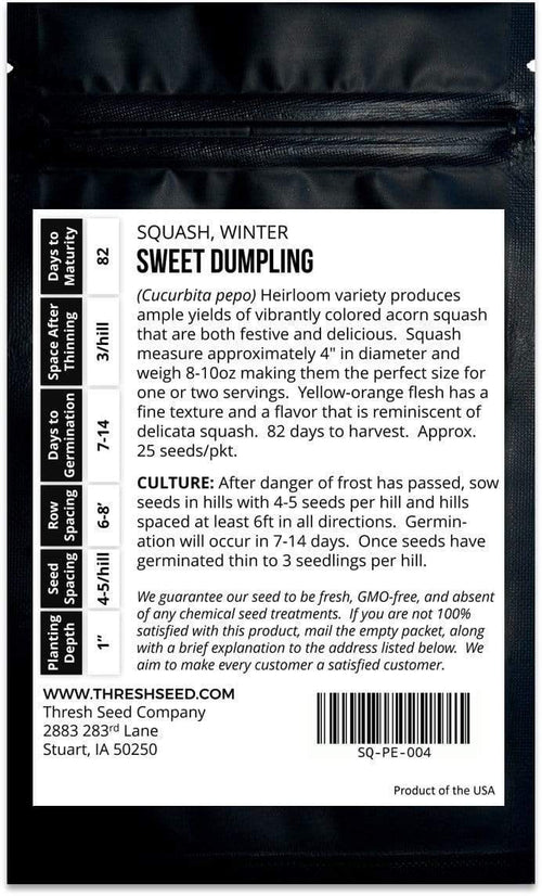 Sweet Dumpling Squash - Thresh Seed Co.